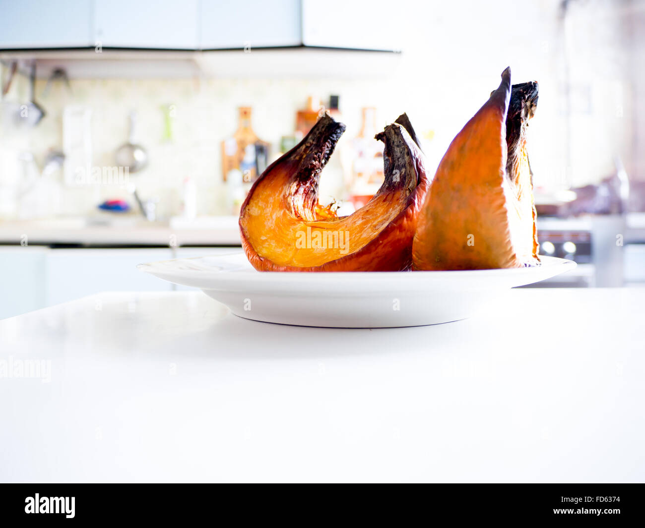 The nature vegetable Pumpkin object Stock Photo - Alamy