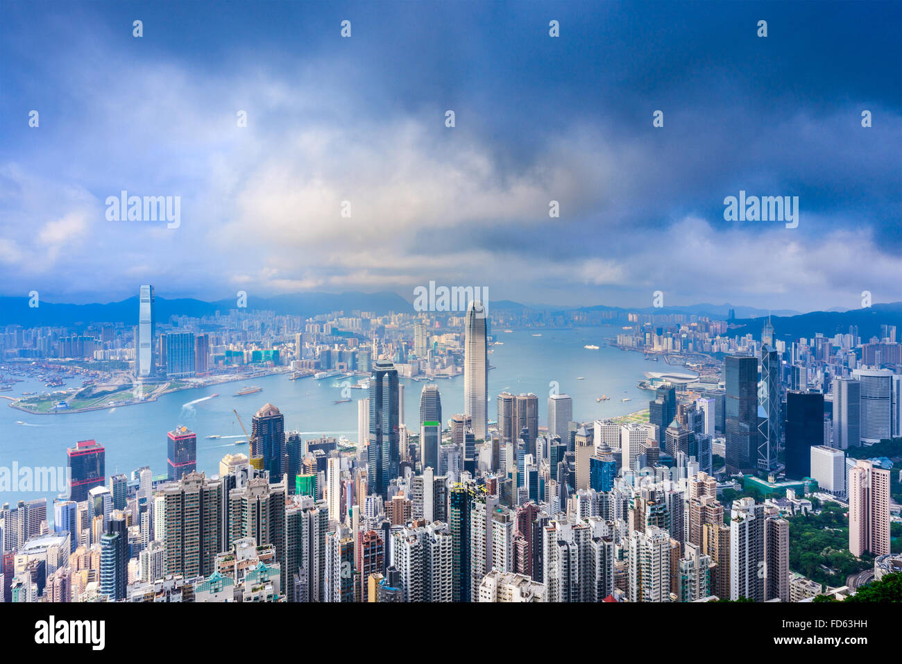 Hong kong harbour city hi-res stock photography and images - Alamy