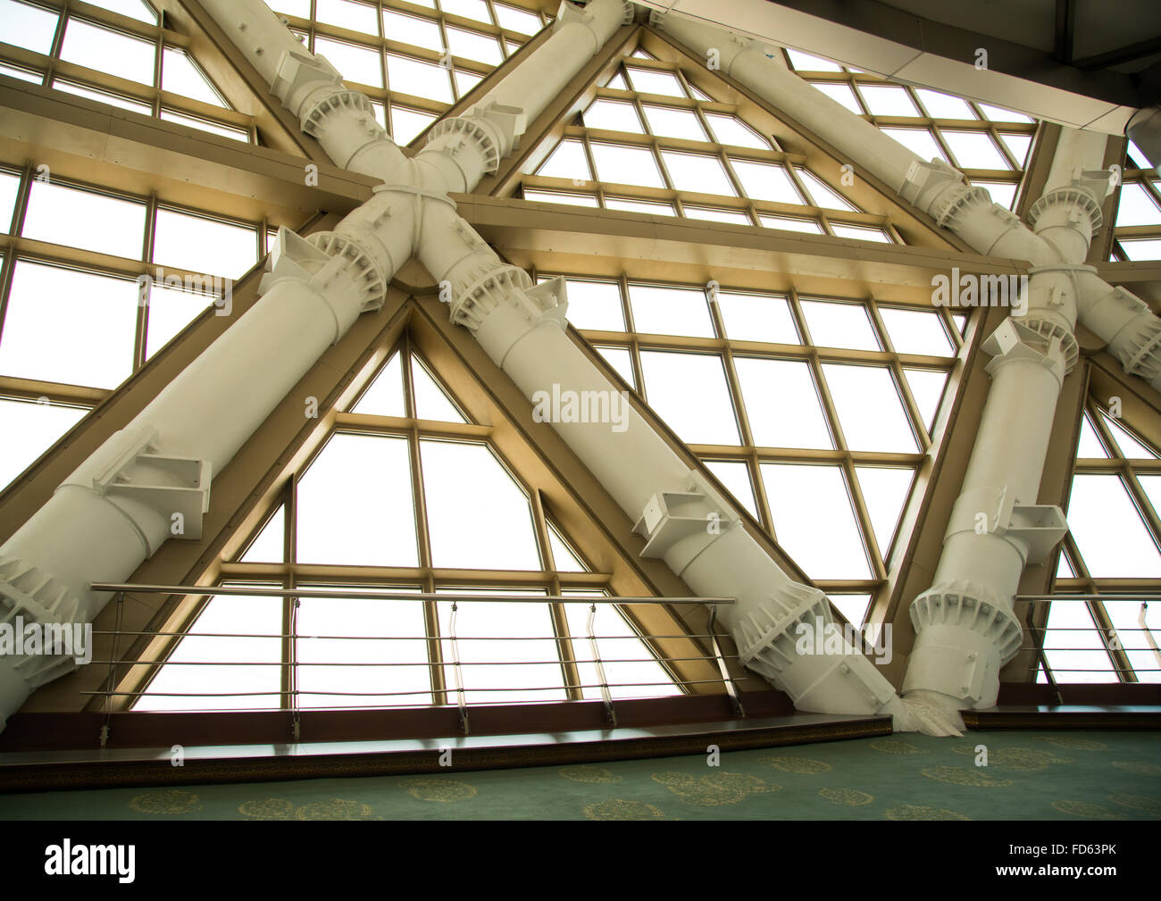 milad tower pillars, Central district, Tehran, Iran Stock Photo - Alamy