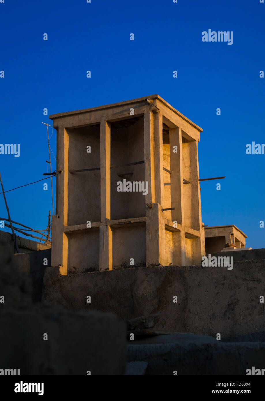 wind tower used as a natural cooling system in iranian traditional ...