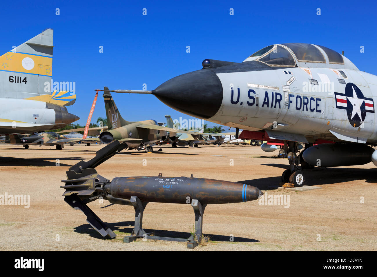 F 101 Voodoo Fighter, March Field Air Museum, Riverside, California ...