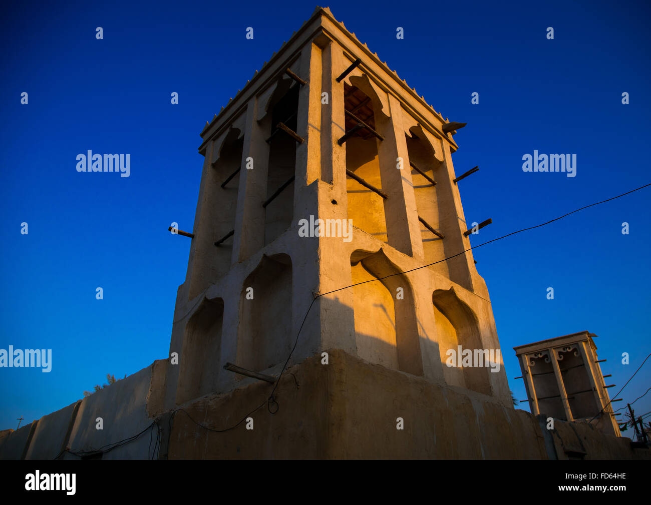 wind tower used as a natural cooling system in iranian traditional ...