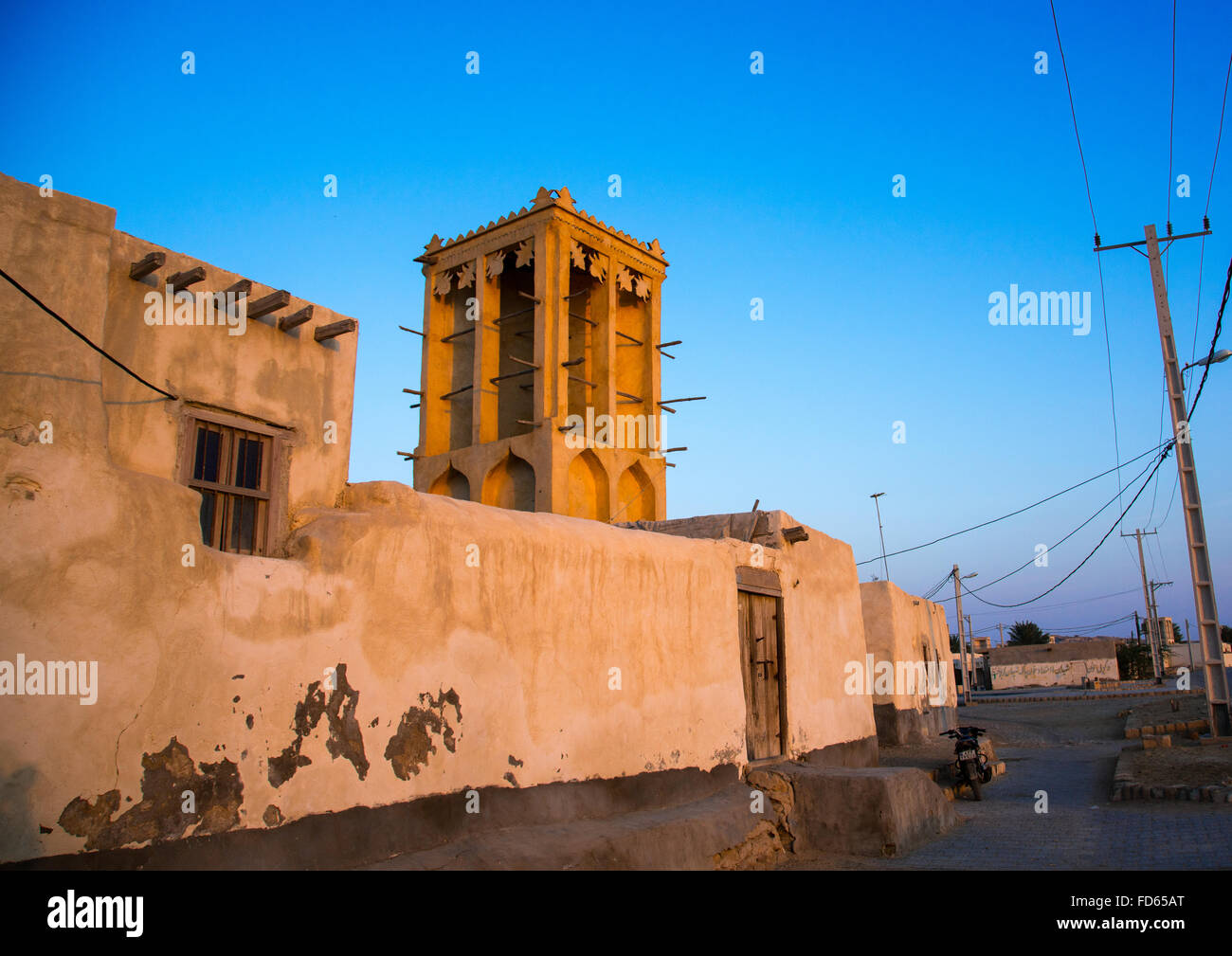 wind tower used as a natural cooling system in iranian traditional ...