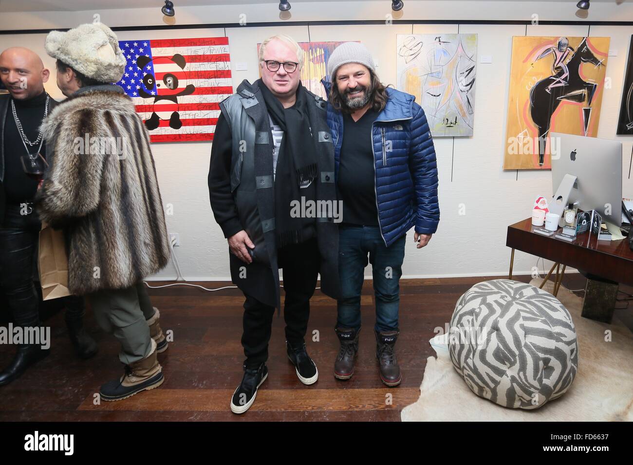 Artist Domingo Zapata hosts the grand opening of his art gallery CHA ...