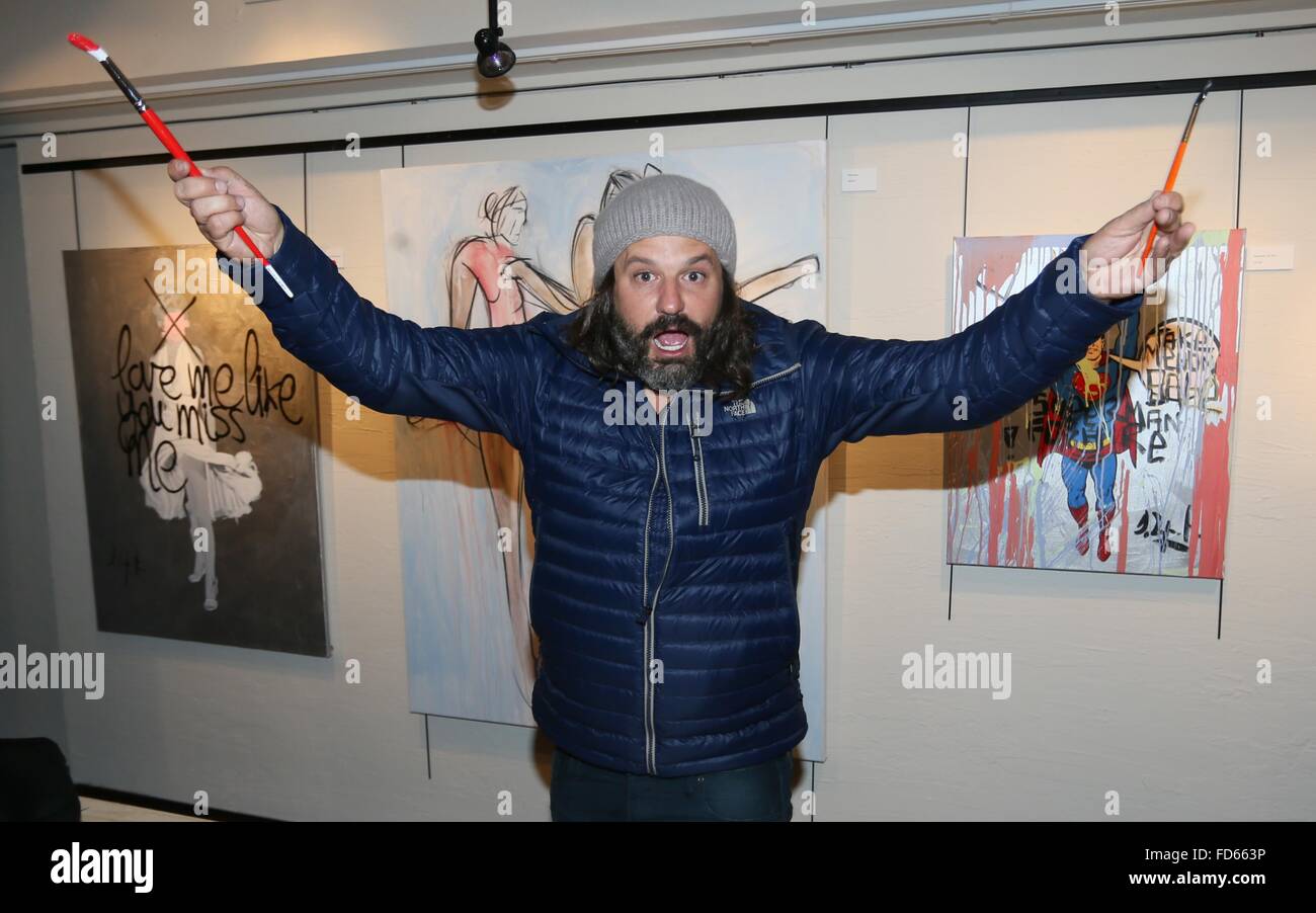Artist Domingo Zapata hosts the grand opening of his art gallery CHA ...