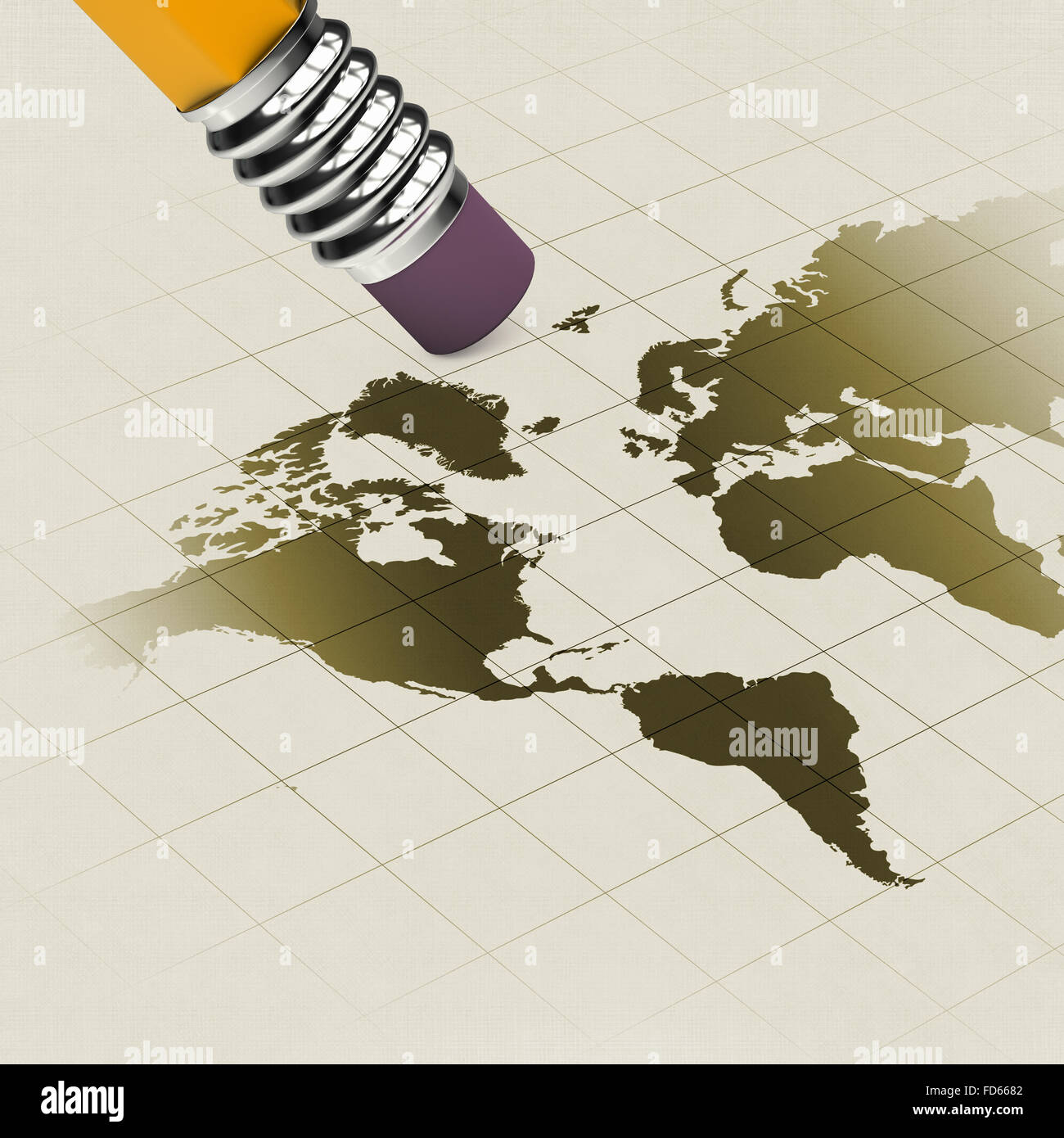 Rubber map hi-res stock photography and images - Alamy