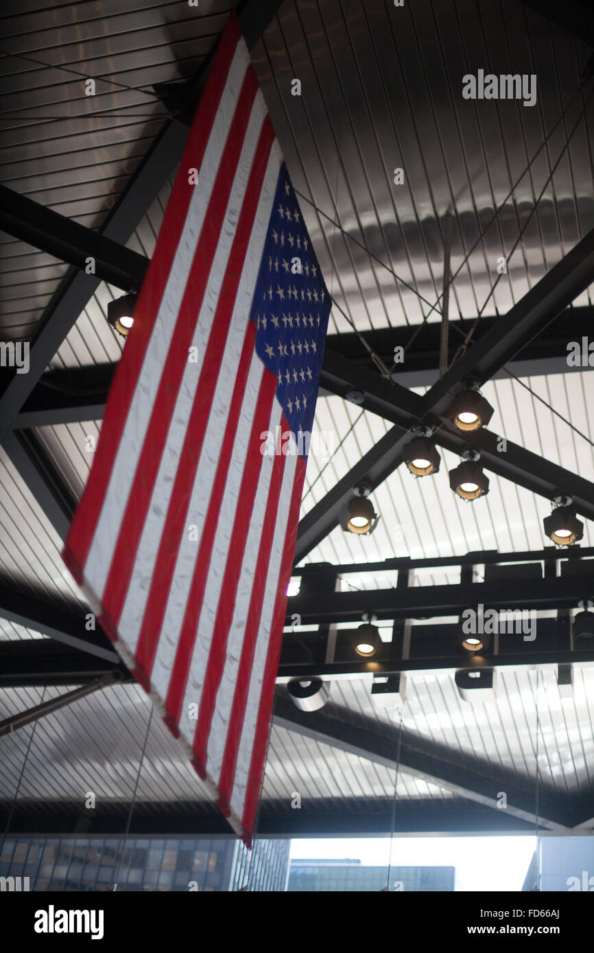American flag hanging from ceiling hi-res stock photography and images ...