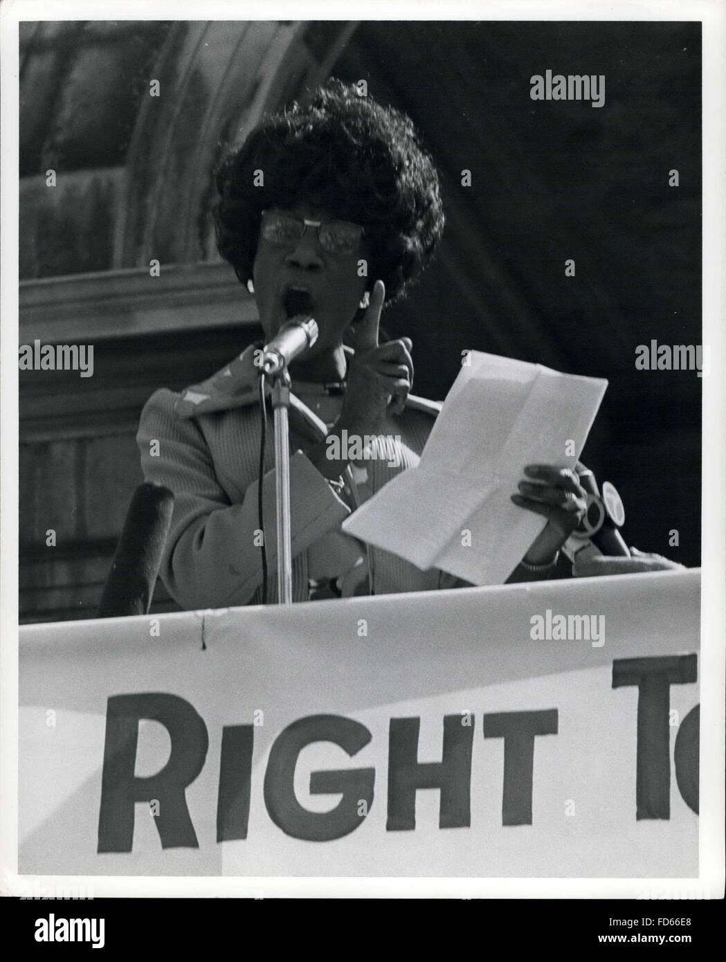 1972 - Female women woman for Candidate For President, SHIRLEY CHISHOLM ...