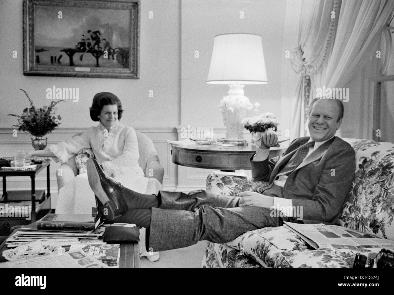 Private living quarters Black and White Stock Photos & Images - Alamy