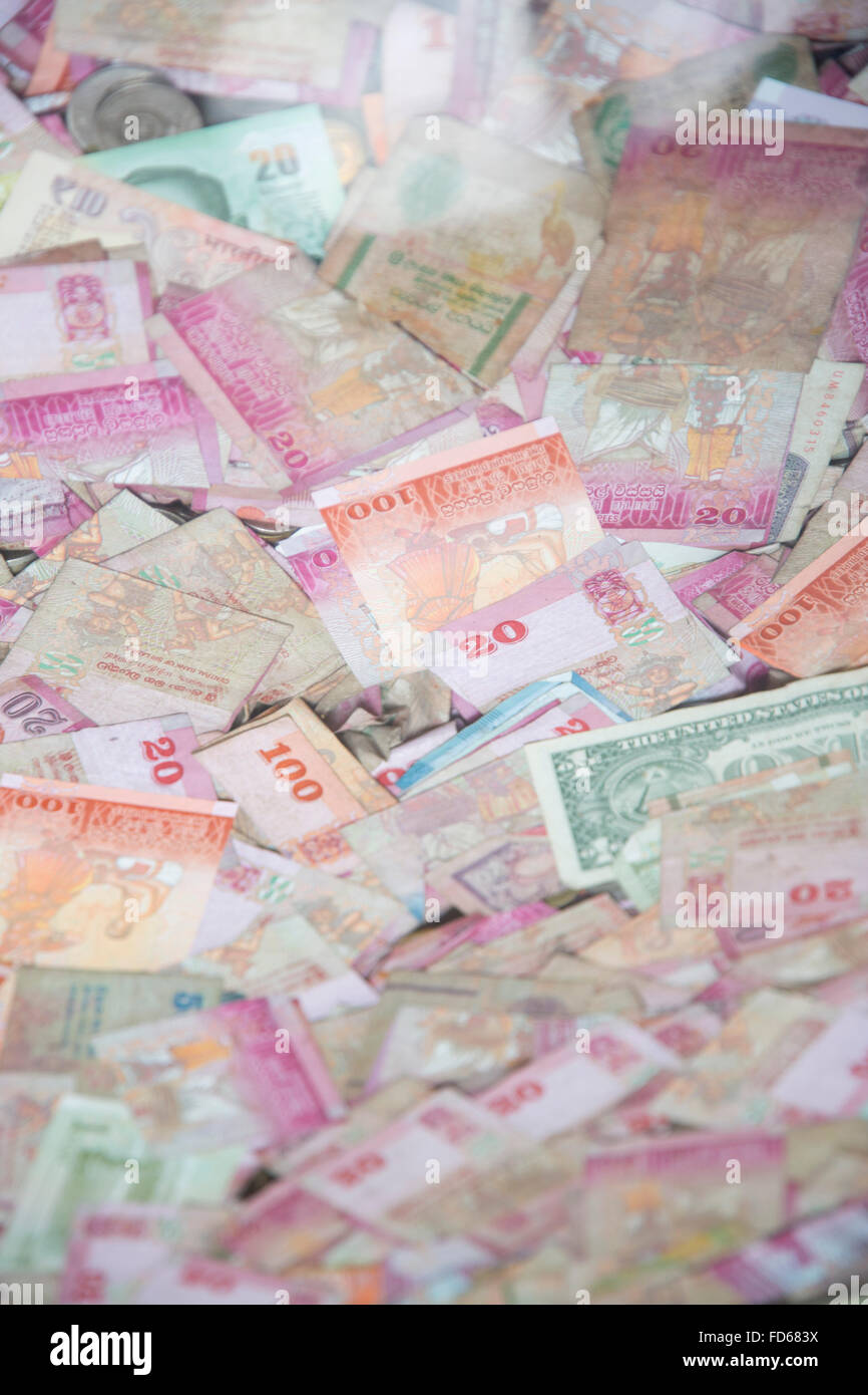 Sri lankan rupees hi-res stock photography and images - Alamy