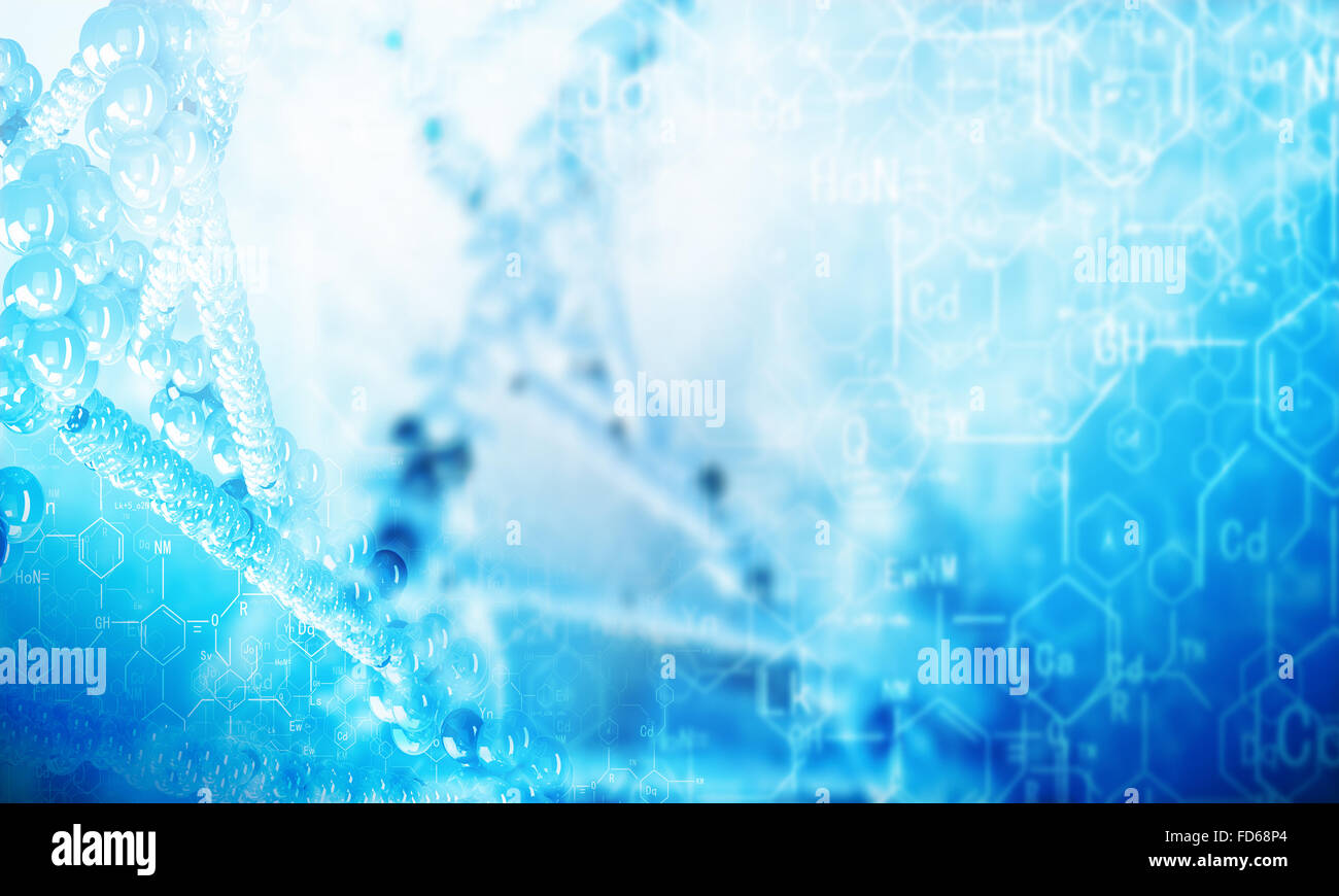 Background image of DNA molecule. Science concept Stock Photo - Alamy