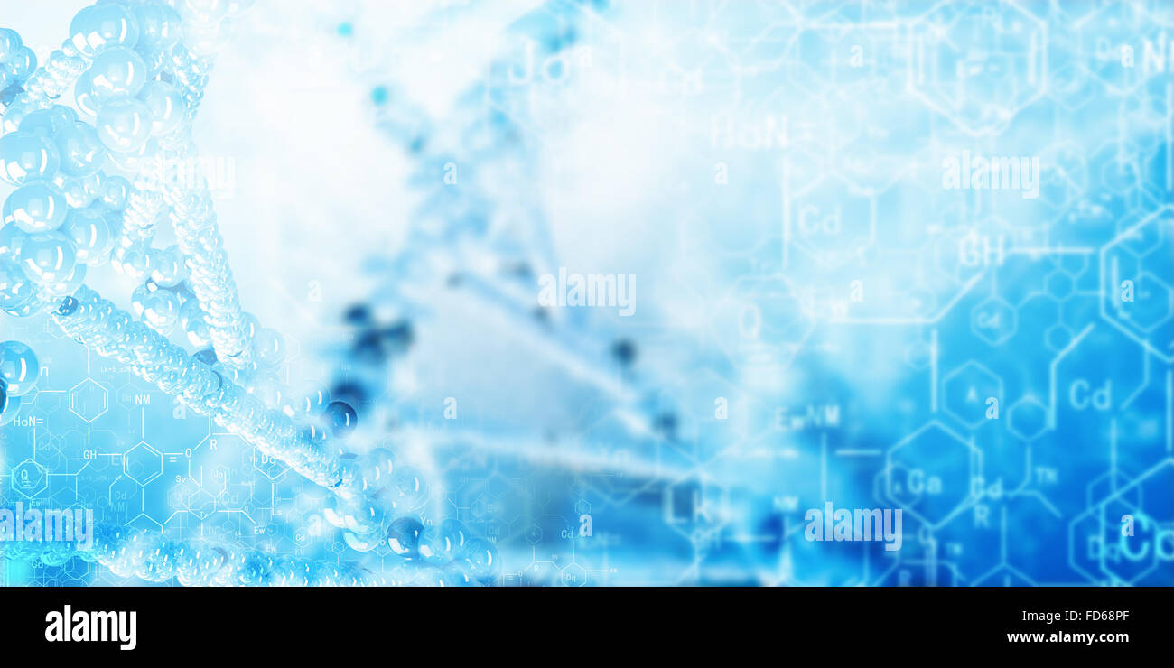 Background image of DNA molecule. Science concept Stock Photo - Alamy