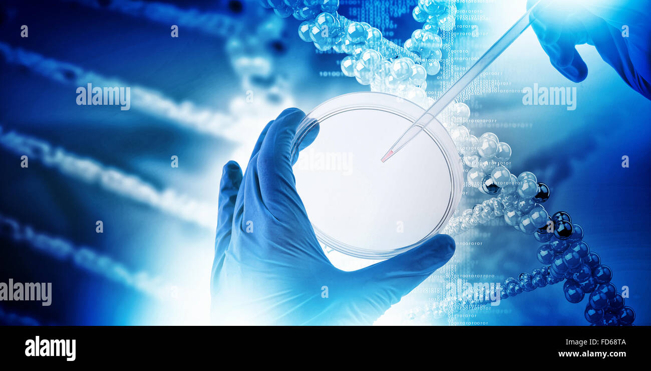 Close up image of human hand holding test tube. Science concept Stock ...