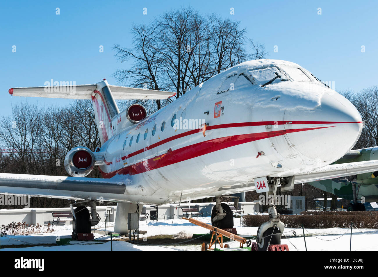 Yakovlev Yak-40, Polish Army Museum, Warsaw, Poland, Europe Stock Photo ...
