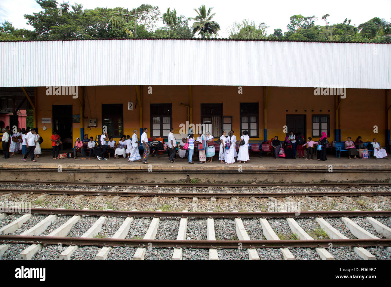 Sri Lanka Railways Stock Photo - Alamy