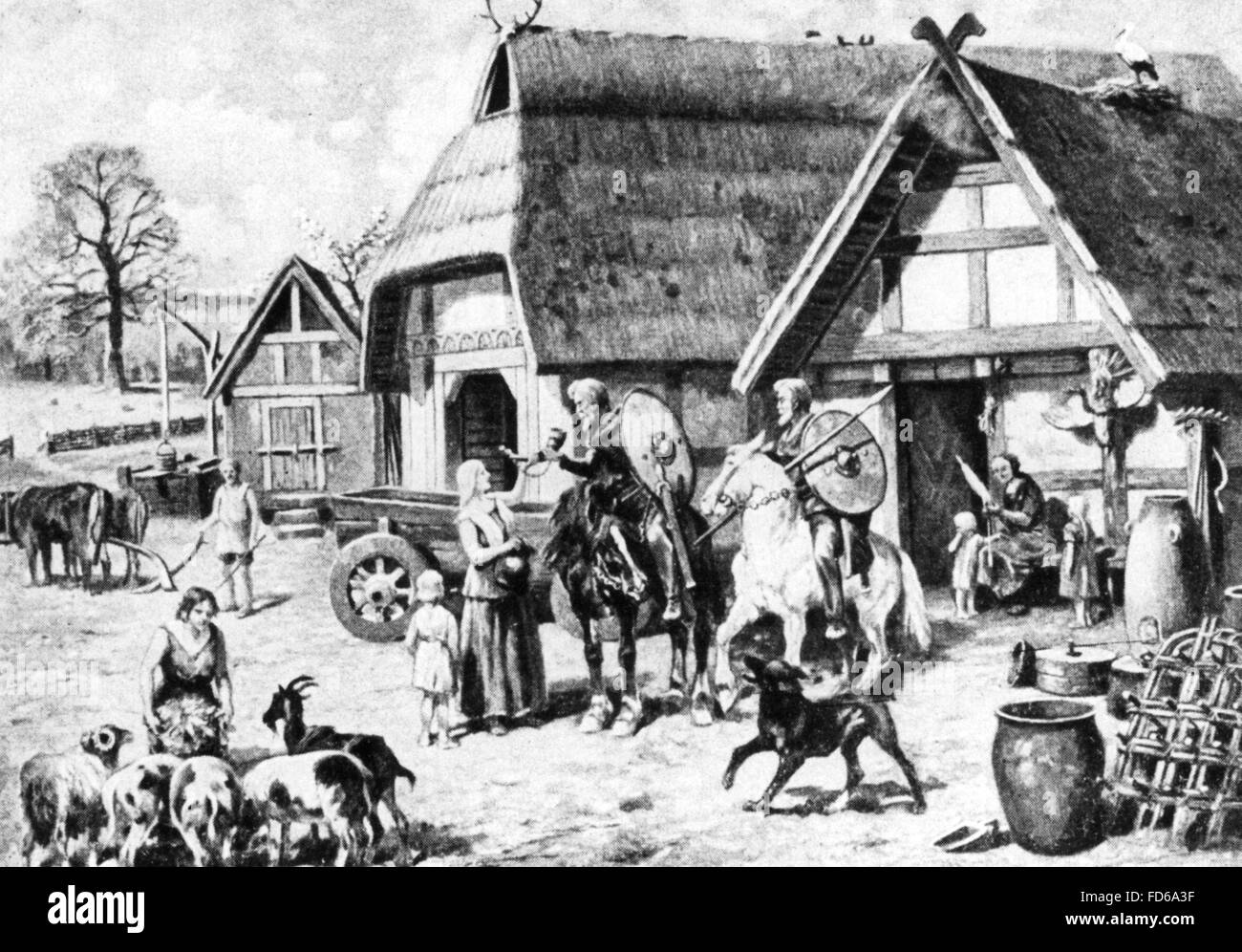 Germanic hi-res stock photography and images - Alamy