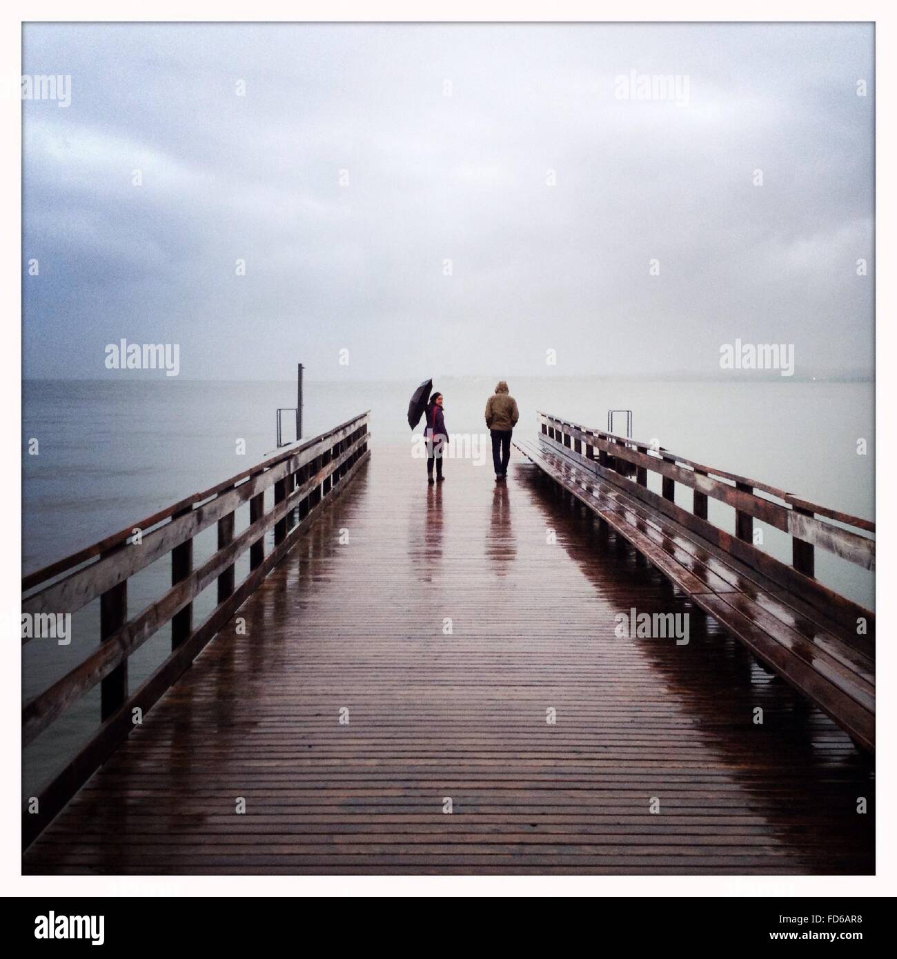 Boardwalk View Cut Out Stock Images & Pictures - Alamy