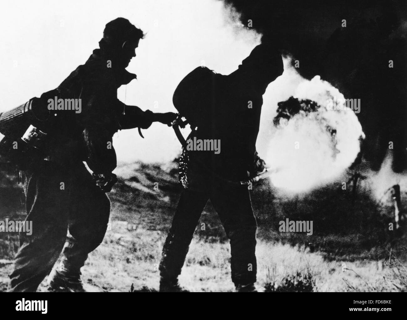 German engineers exercise, 1943 Stock Photo - Alamy