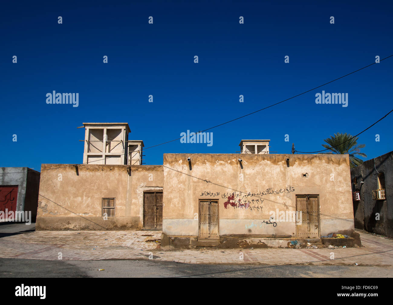 wind towers used as a natural cooling system in iranian traditional ...