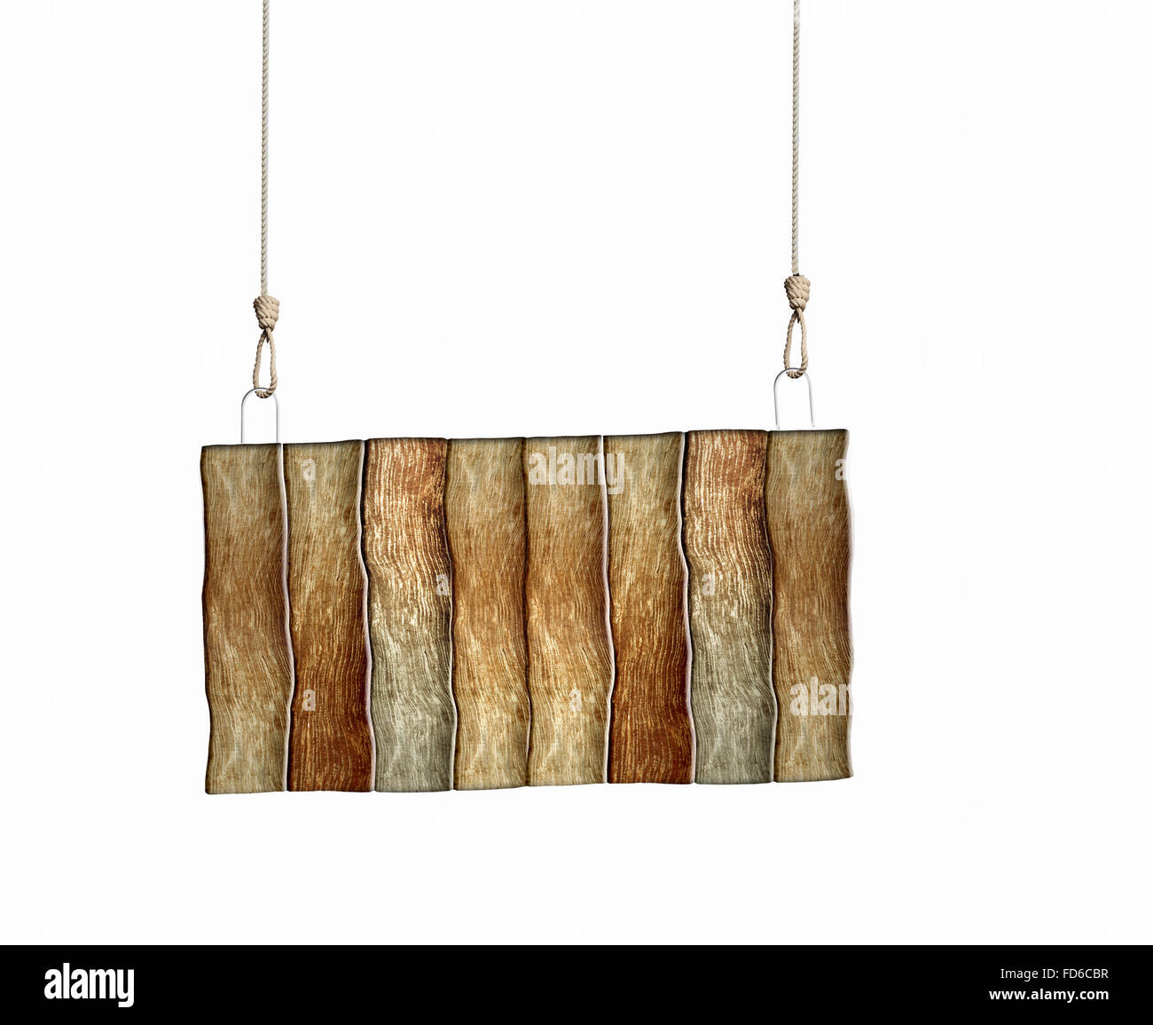 Hanging wooden board antique Cut Out Stock Images & Pictures - Alamy