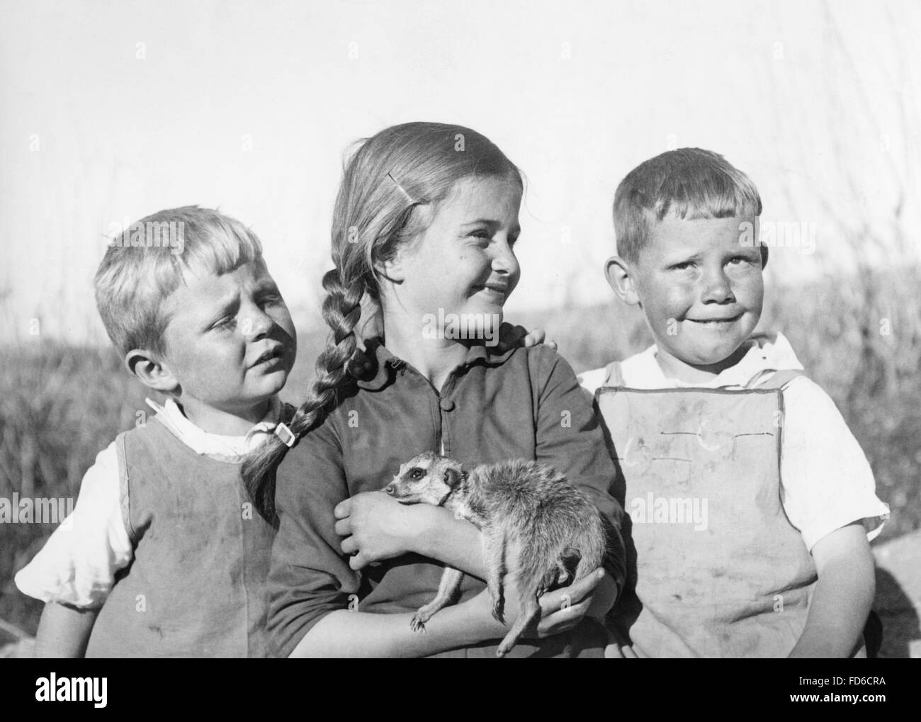 German children in Namibia, 1935 Stock Photo - Alamy