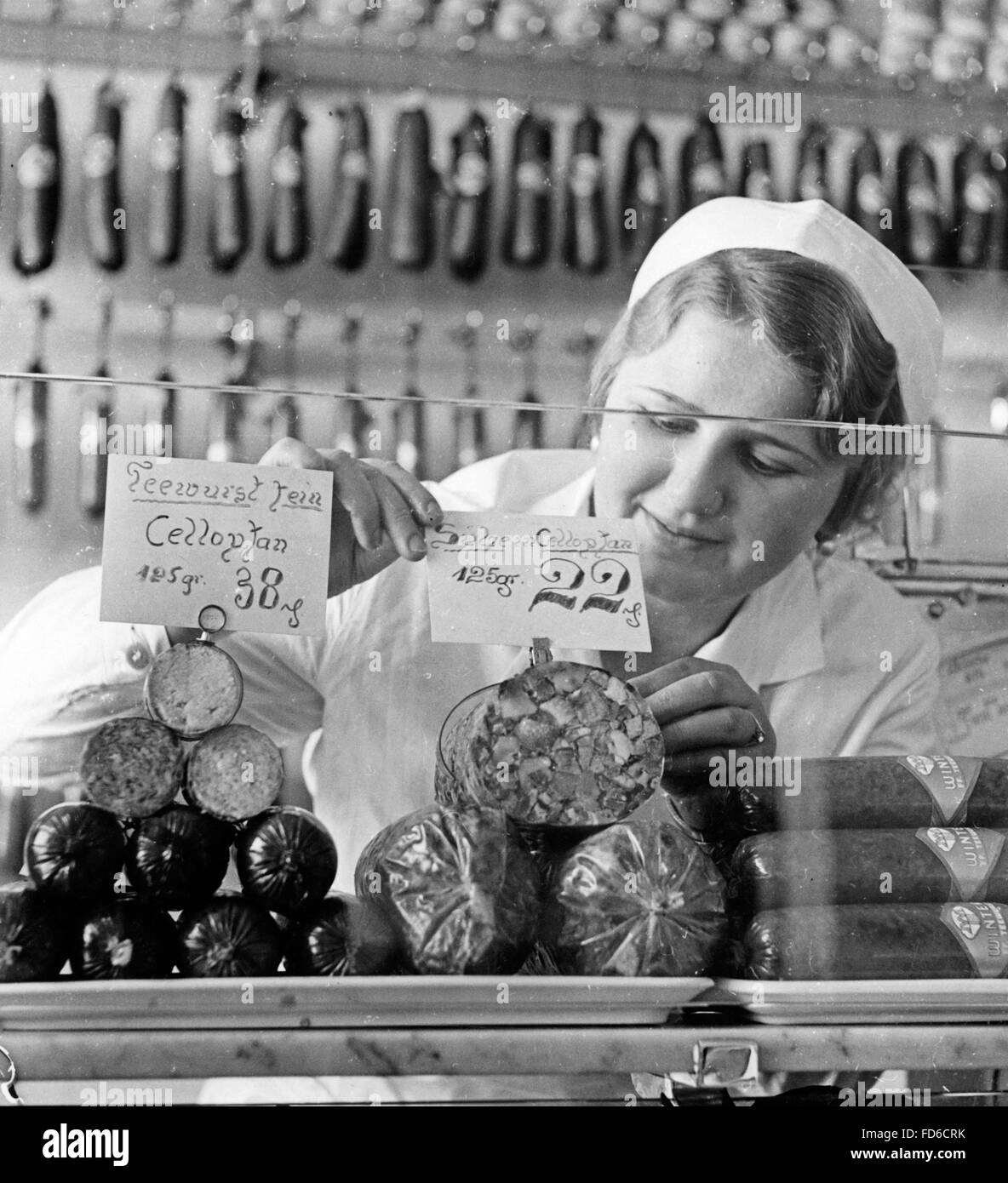 Show assistant Black and White Stock Photos & Images - Alamy