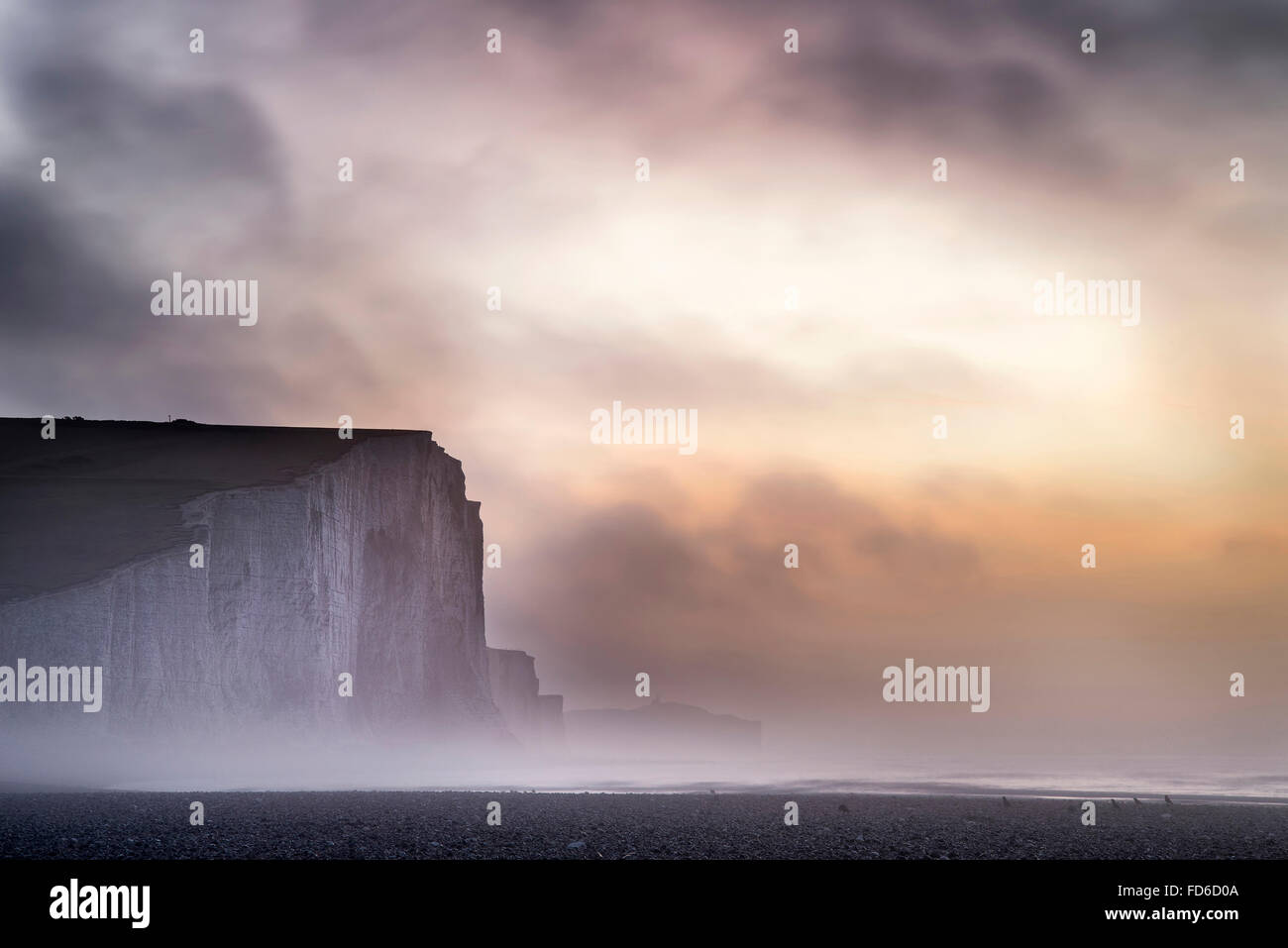 Stunning winter landscape cliffs hi-res stock photography and images ...