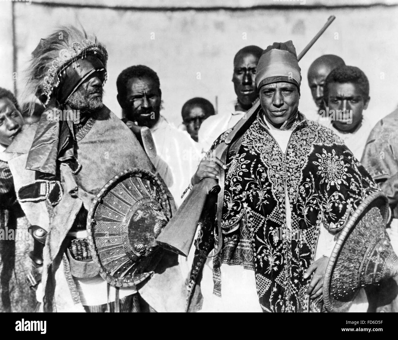 Abyssinian dignitaries hi-res stock photography and images - Alamy