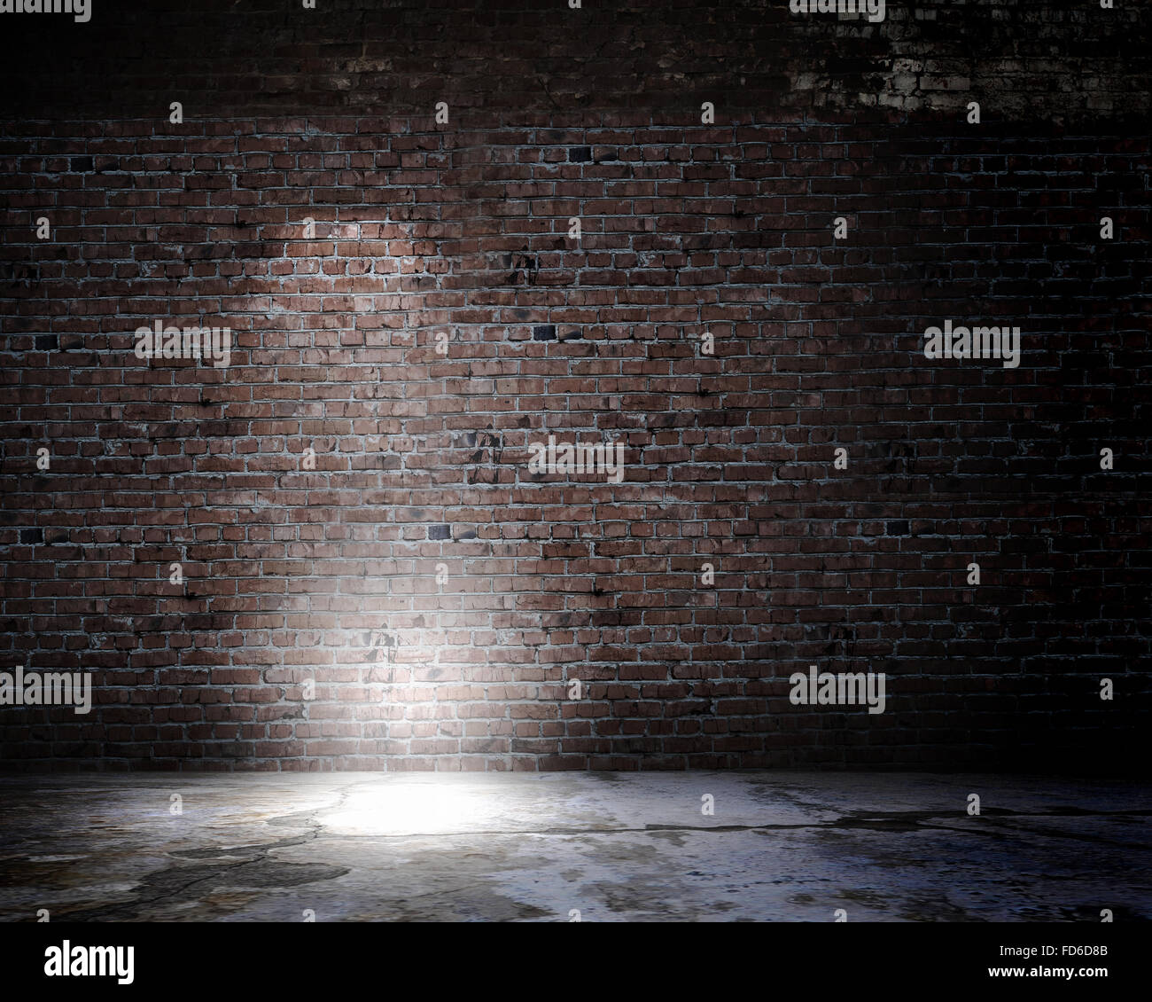 Dark wall light spot hi-res stock photography and images - Alamy