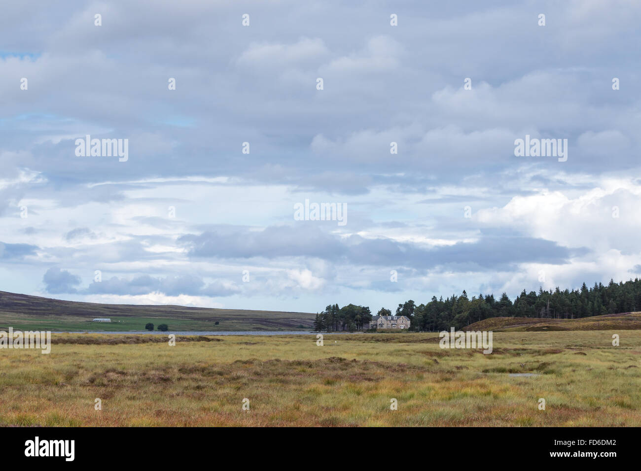 The Lodge at Lochindorb Stock Photo - Alamy