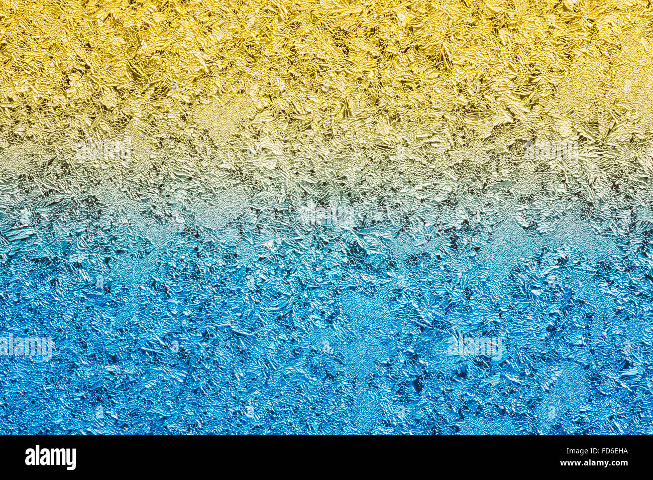 Frost Patterns On Window. Ice Abstract Natural Background Stock Photo ...