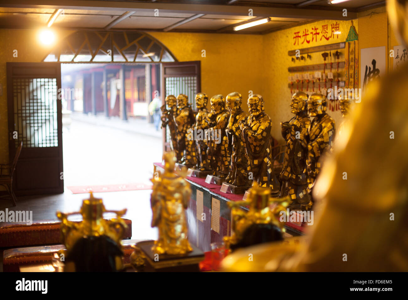 View Of Statues On Display Stock Photo - Alamy