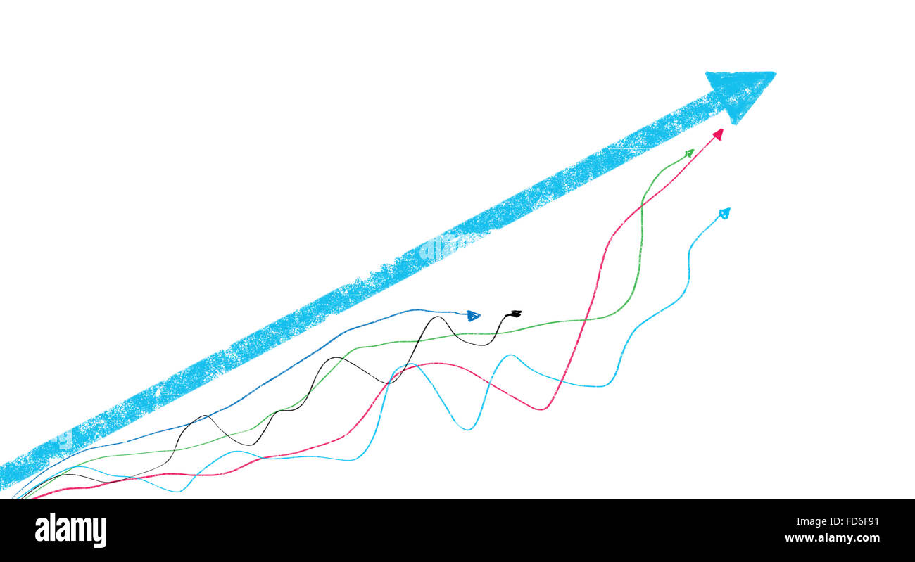 Background image with increasing graph. Marketing strategy Stock Photo ...