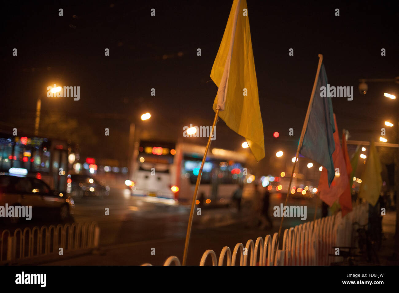 Bus flags hi-res stock photography and images - Alamy