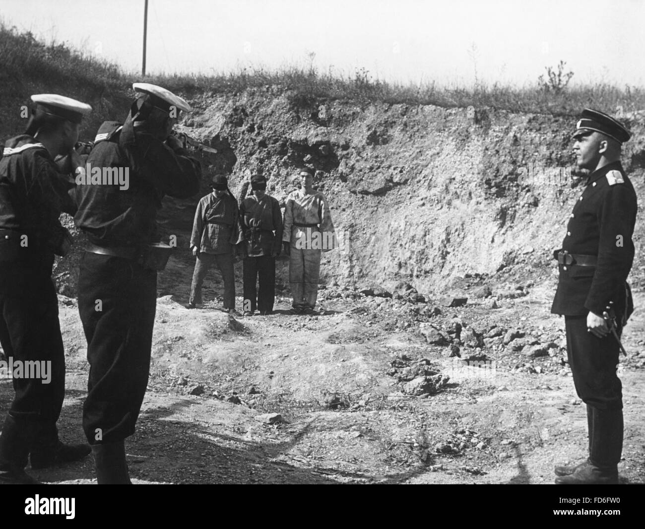 Execution in Port Arthur, 1904/1905 Stock Photo - Alamy
