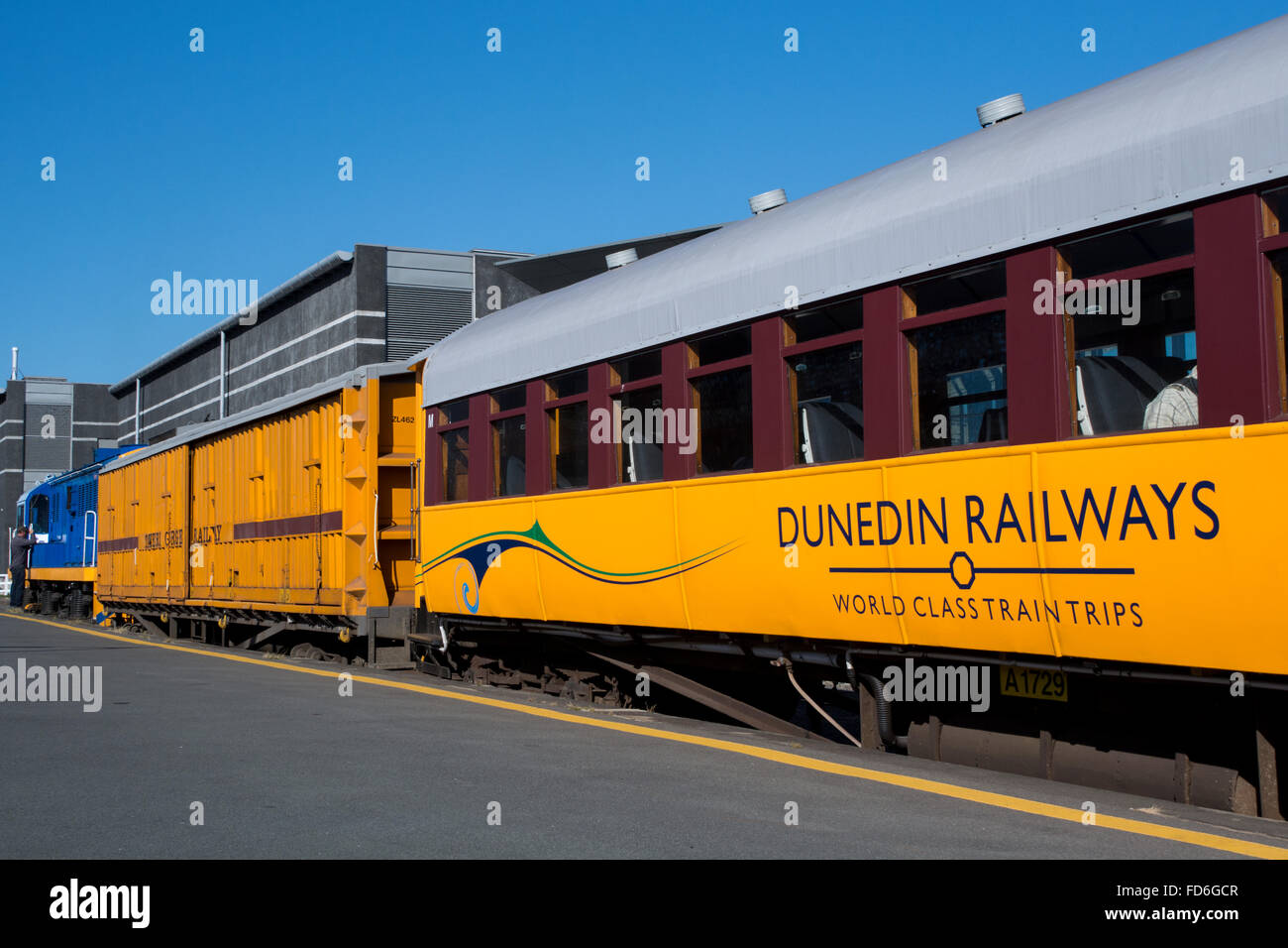 New Zealand, Dunedin, Dunedin Railways. Historic Dunedin Railway ... New Zealand, Dunedin, Dunedin Railways. Historic Dunedin Railway ...