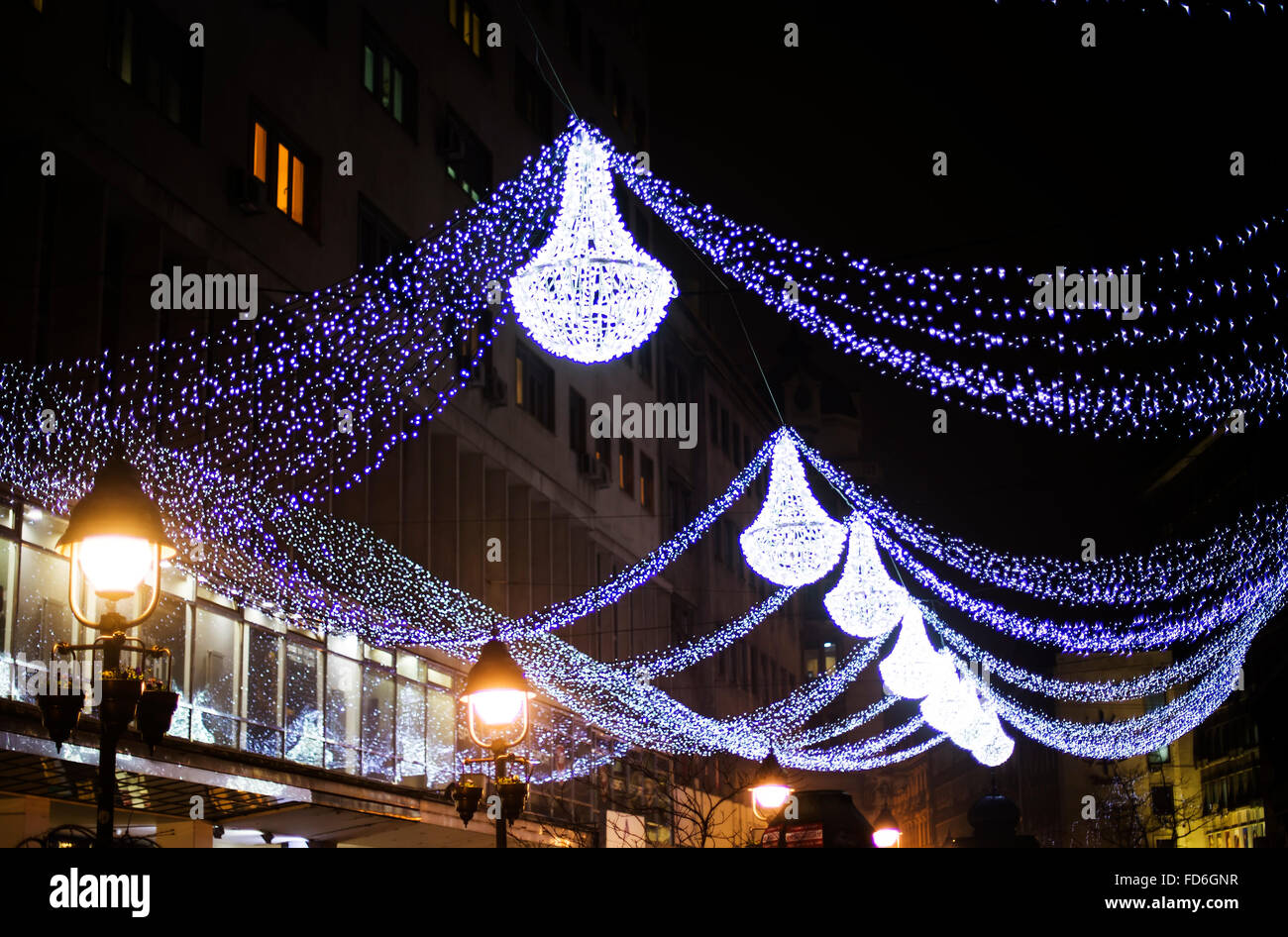Street lamp decoration Stock Photo - Alamy