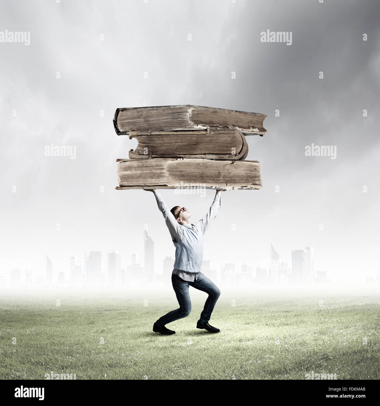 Huge book hi-res stock photography and images - Alamy