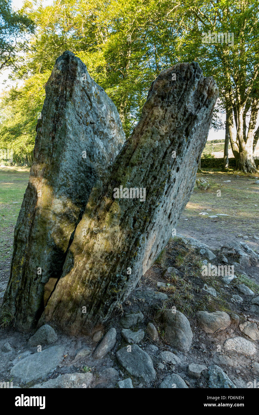 Balnuaran of Clava prehistoric cemetery Stock Photo - Alamy