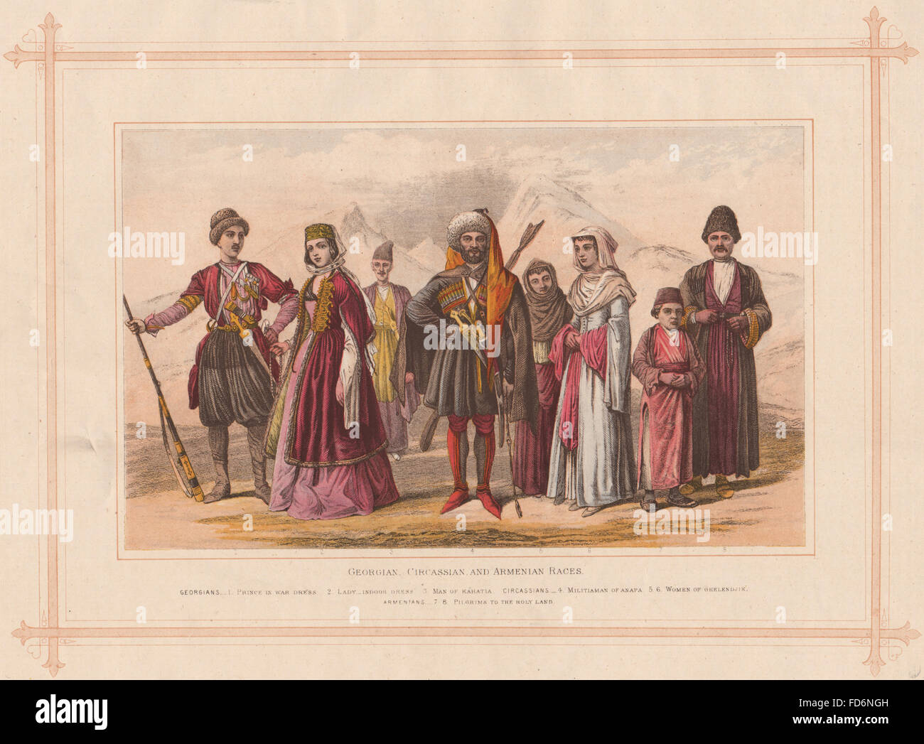 Georgian dress hi-res stock photography and images - Alamy
