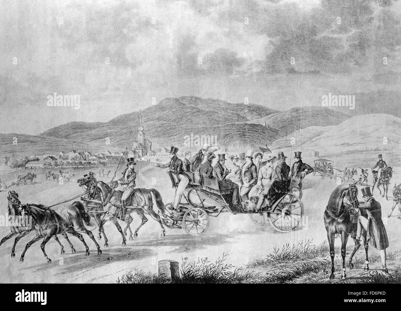 Vienna in 1800 hi-res stock photography and images - Alamy