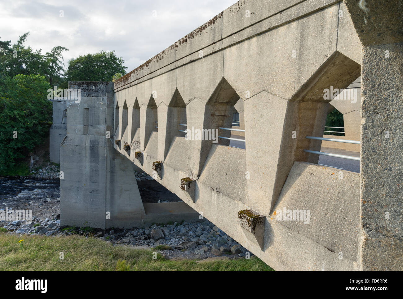 Findhorn Bridge at Tomatin Stock Photo - Alamy