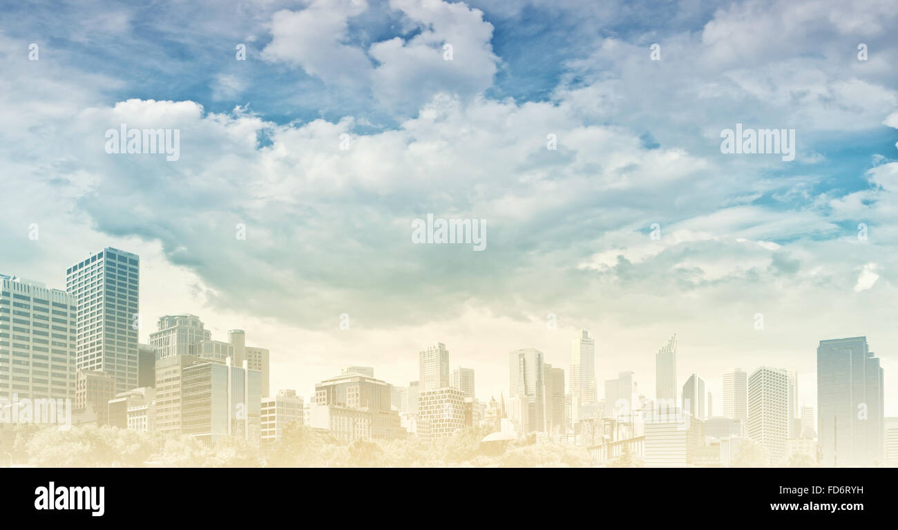 Dark background image of modern city scene Stock Photo - Alamy