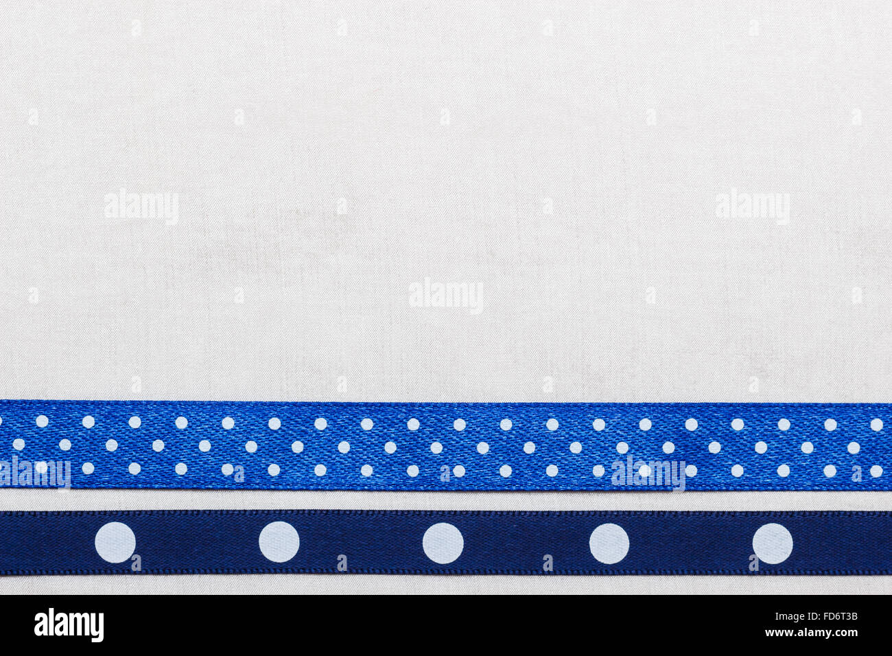 Baby Blue Ribbon Border