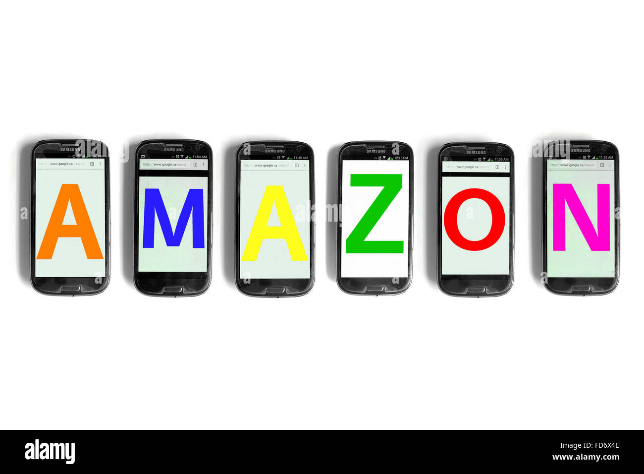 Amazon phone hi-res stock photography and images - Alamy