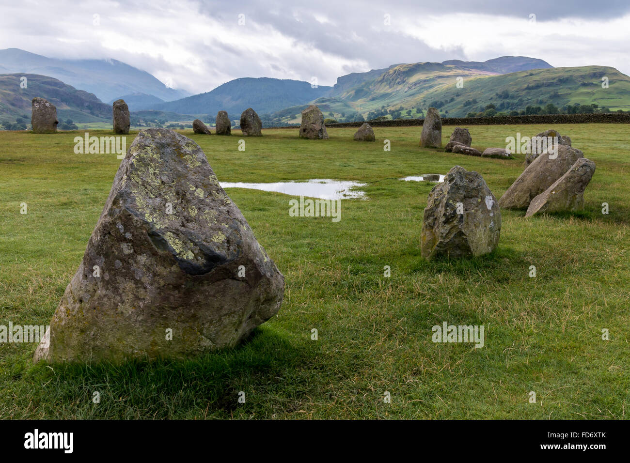 Castlerigg Stone Circle Stock Photo - Alamy