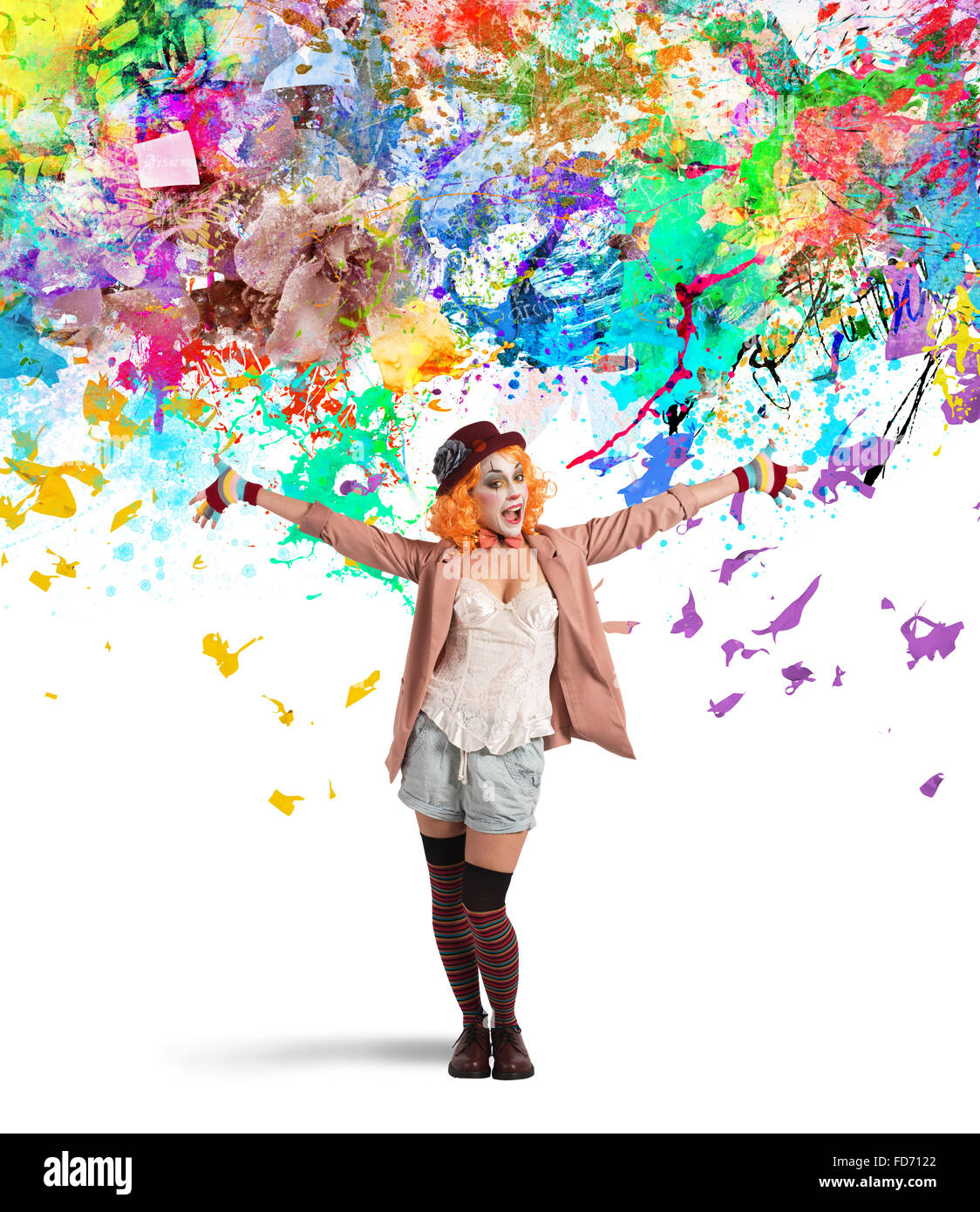 Artistic woman hi-res stock photography and images - Alamy