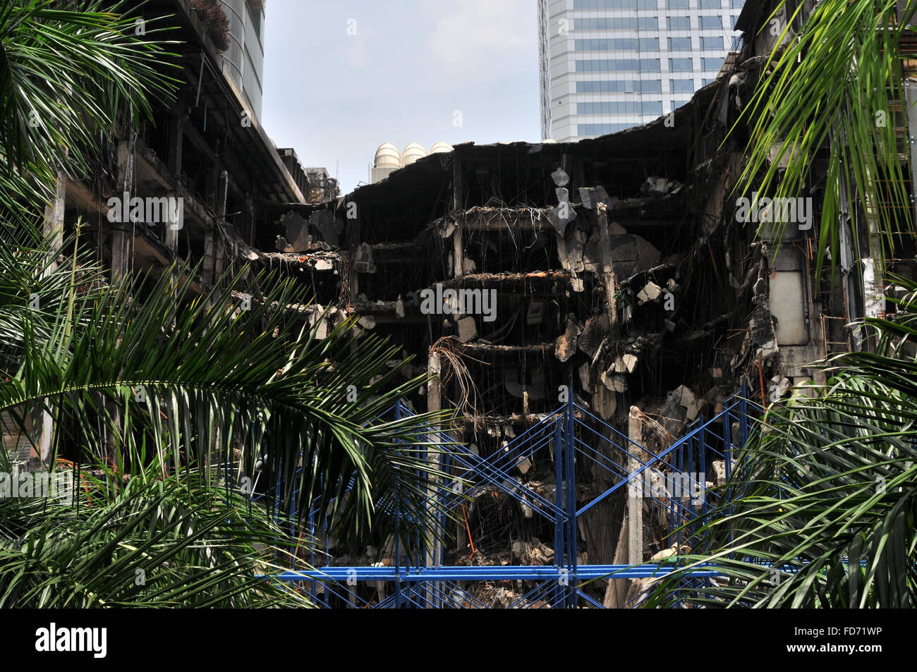 Building exterior architecture built structure damaged hi-res stock ...