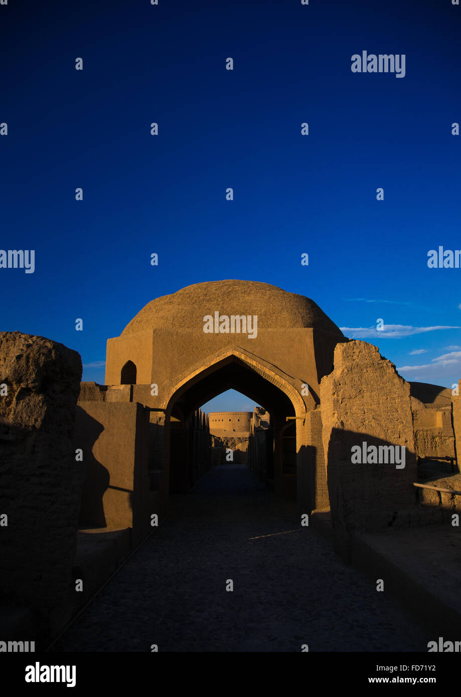 the old citadel of arg-é bam, Kerman Province, Bam, Iran Stock Photo ...