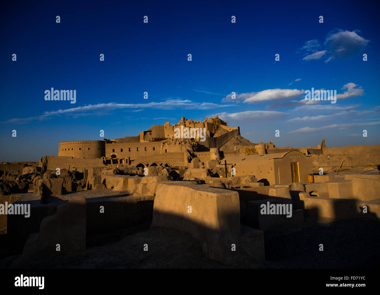 the old citadel of arg-é bam, Kerman Province, Bam, Iran Stock Photo ...